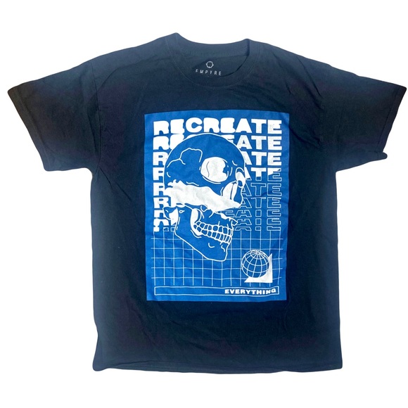 Empyre | Shirts | Empyre Recreate Skull Tshirt | Poshmark